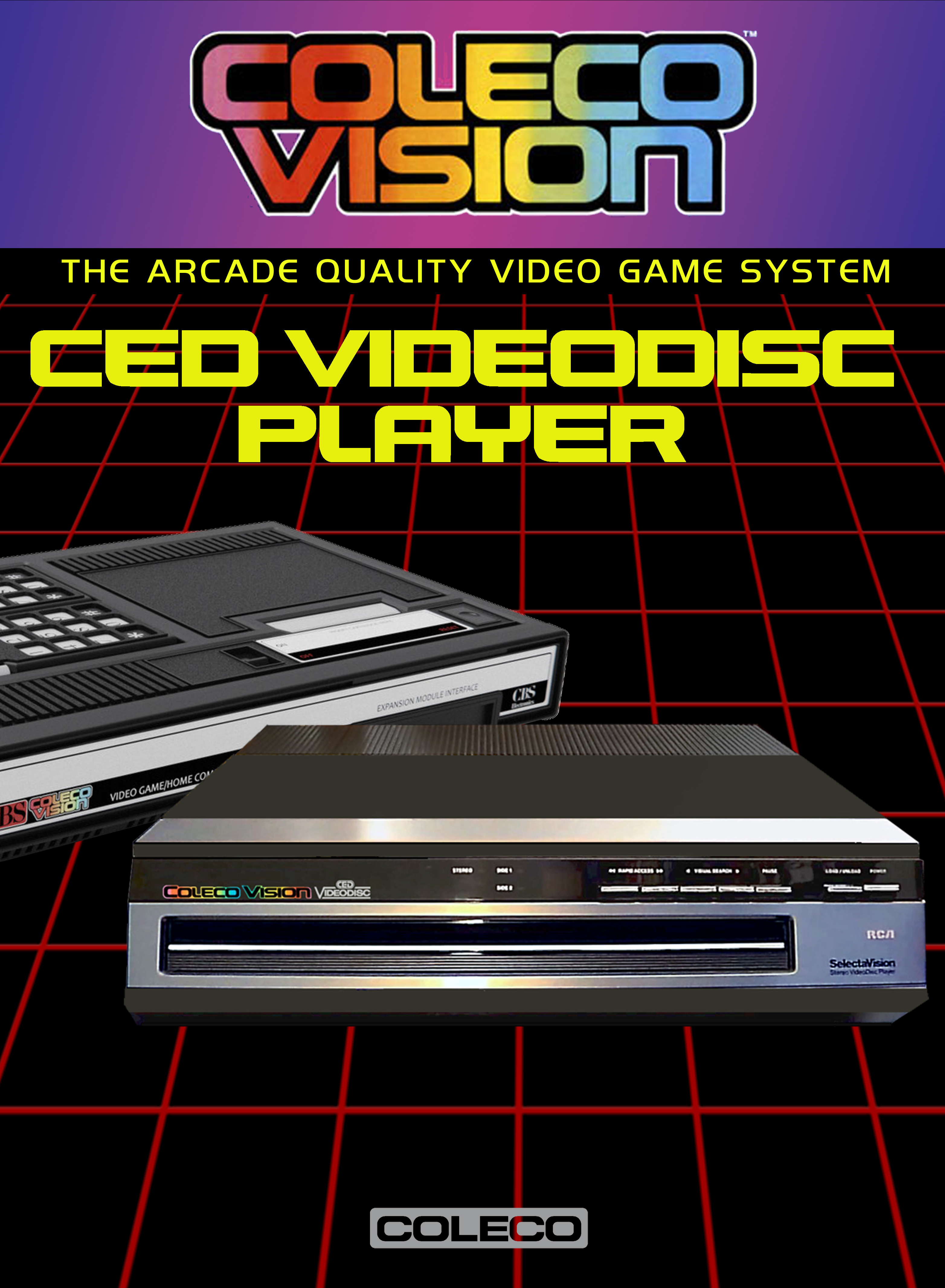 ColecoVision ADAM Graphics & Artwork Collection | Posters & Promotional Art