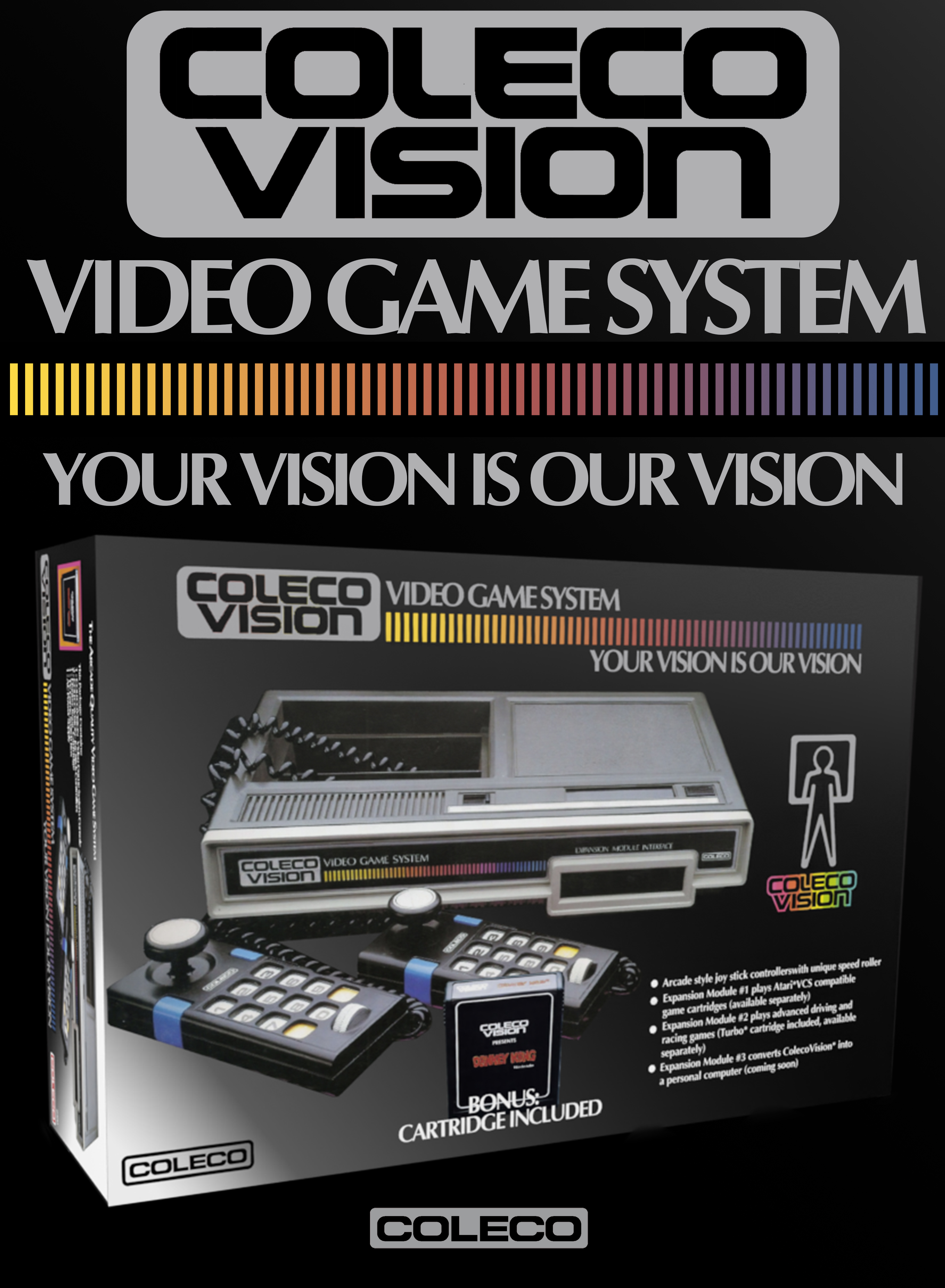 ColecoVision ADAM Graphics & Artwork Collection | Posters & Promotional Art
