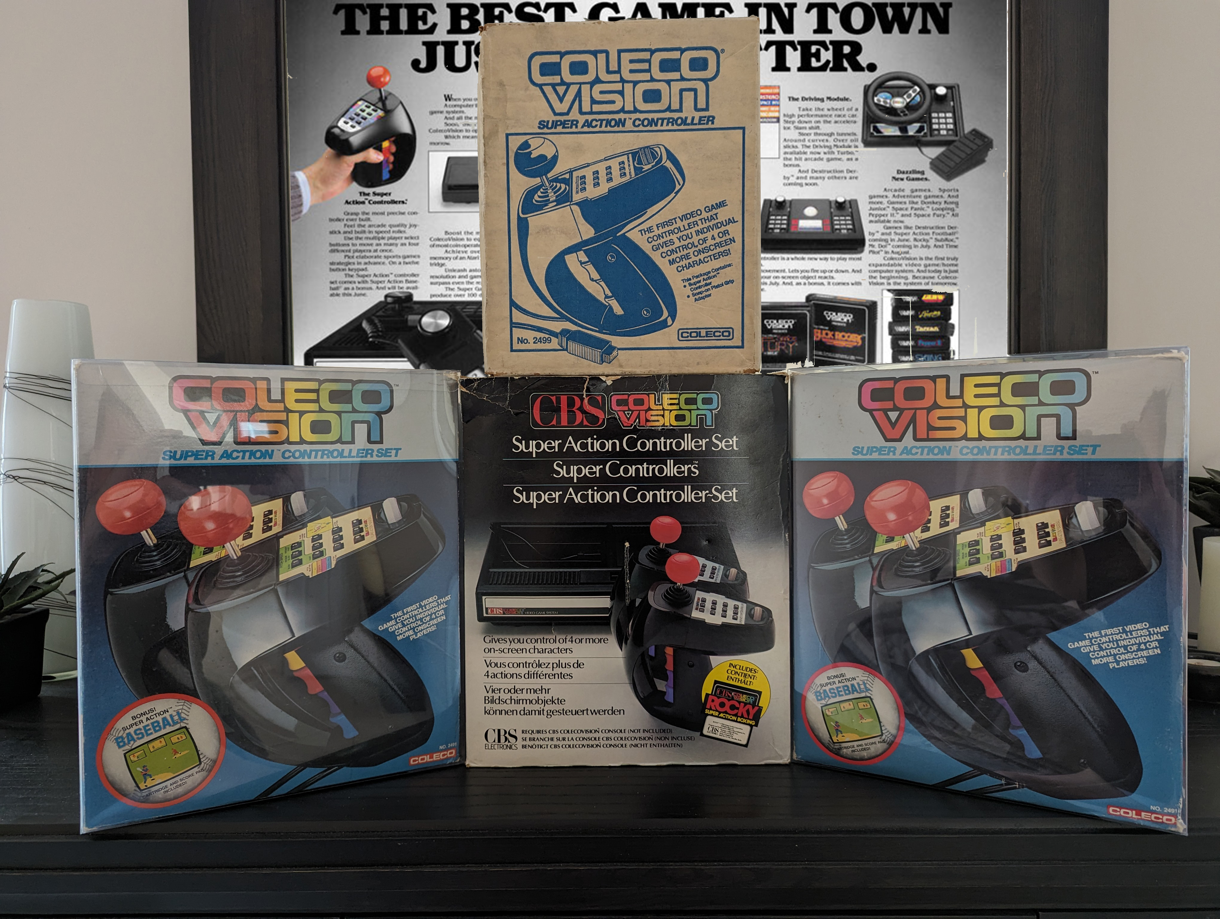 ColecoVision ADAM SuperAction Controller - Boxing Glove Gaming Peripheral