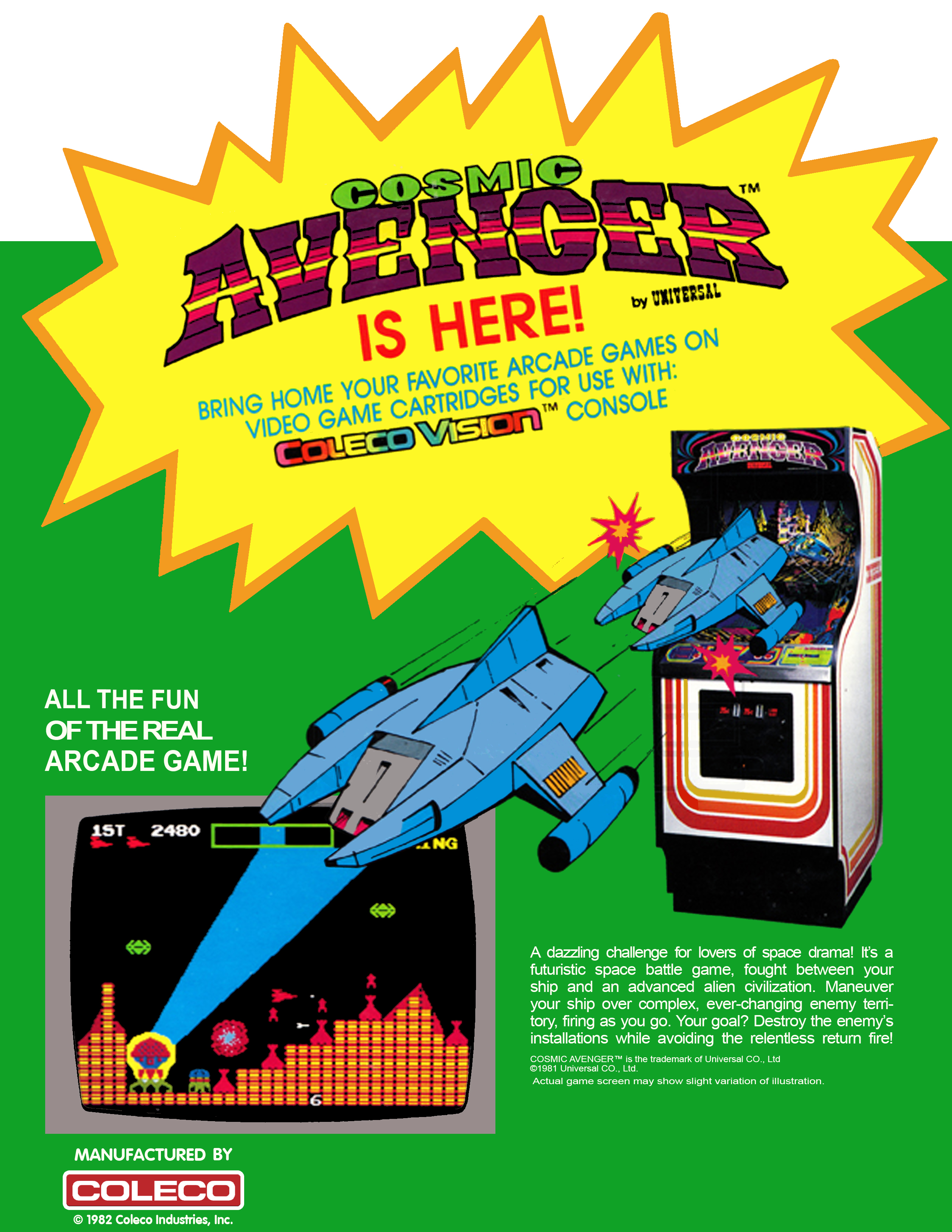 ColecoVision ADAM Graphics & Artwork Collection | Posters & Promotional Art