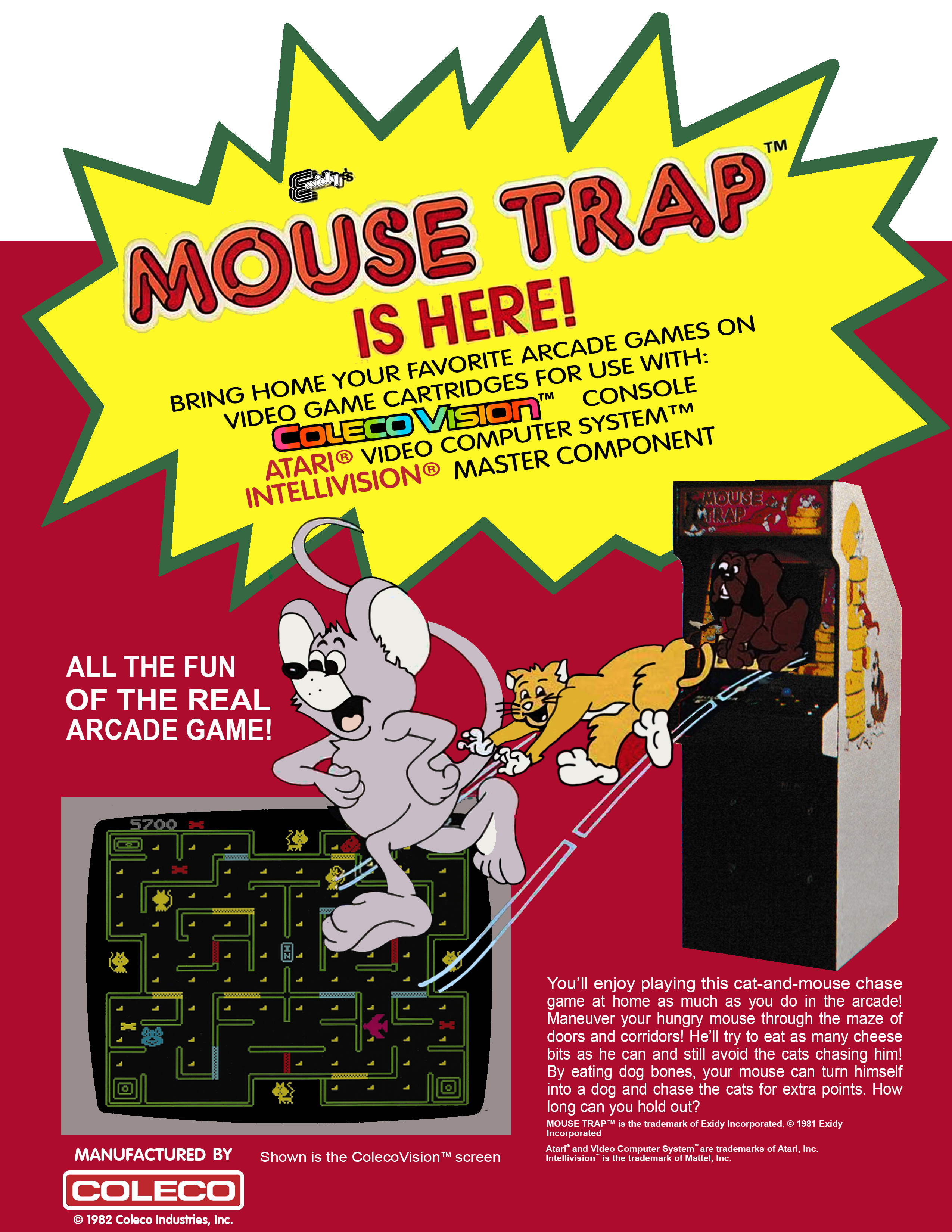 ColecoVision ADAM Graphics & Artwork Collection | Posters & Promotional Art