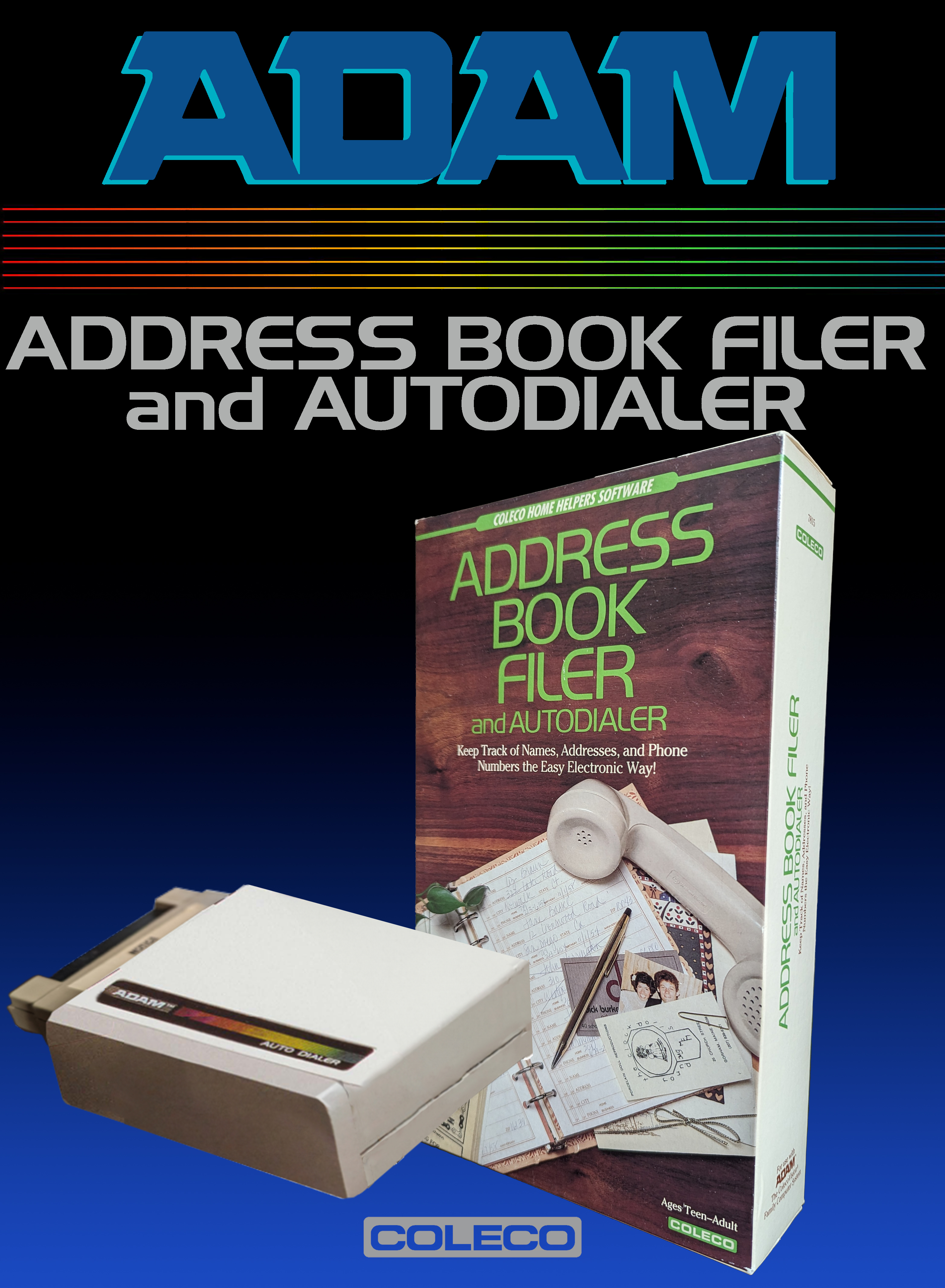 ColecoVision ADAM Graphics & Artwork Collection | Posters & Promotional Art