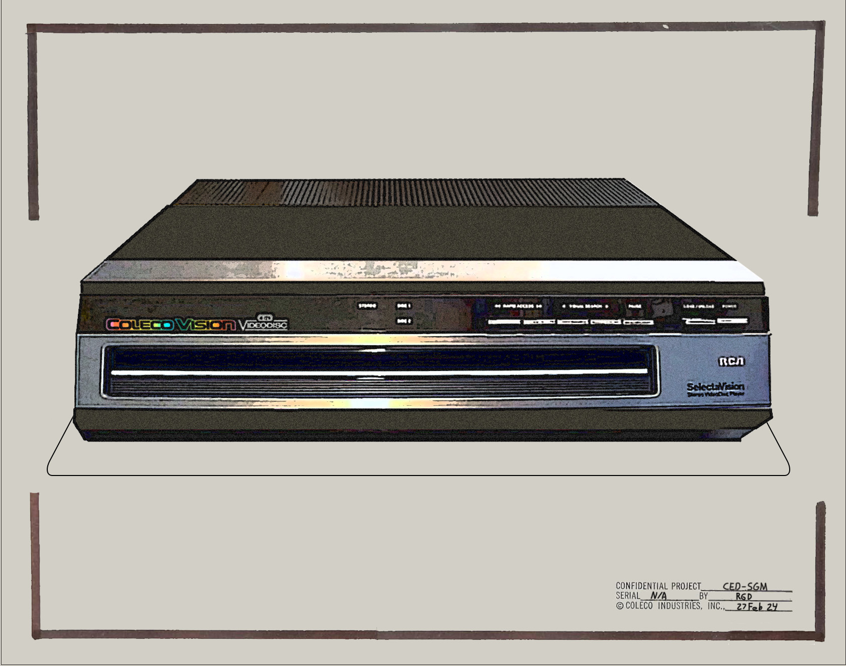 ColecoVision ADAM Graphics & Artwork Collection | Posters & Promotional Art