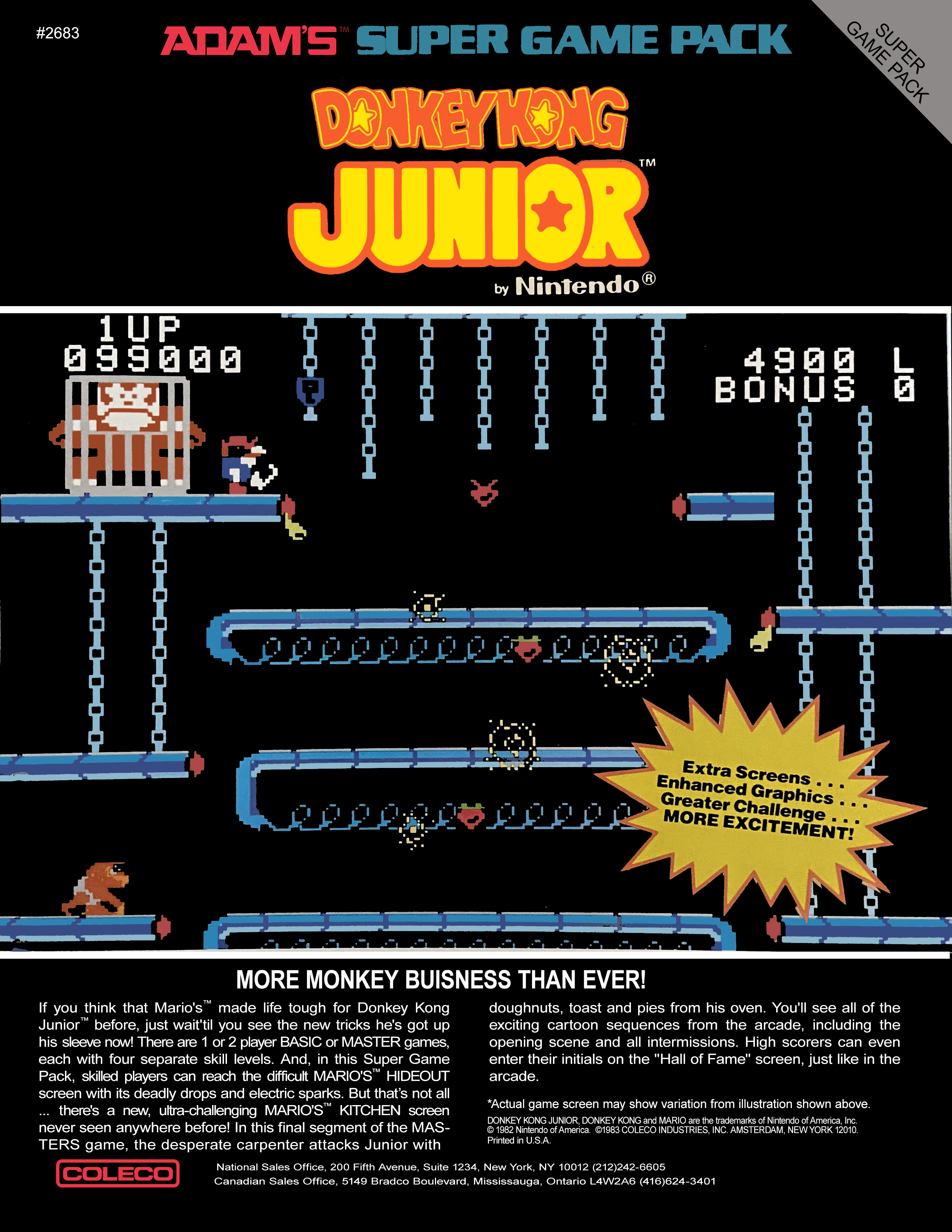 ColecoVision ADAM Graphics & Artwork Collection | Posters & Promotional Art
