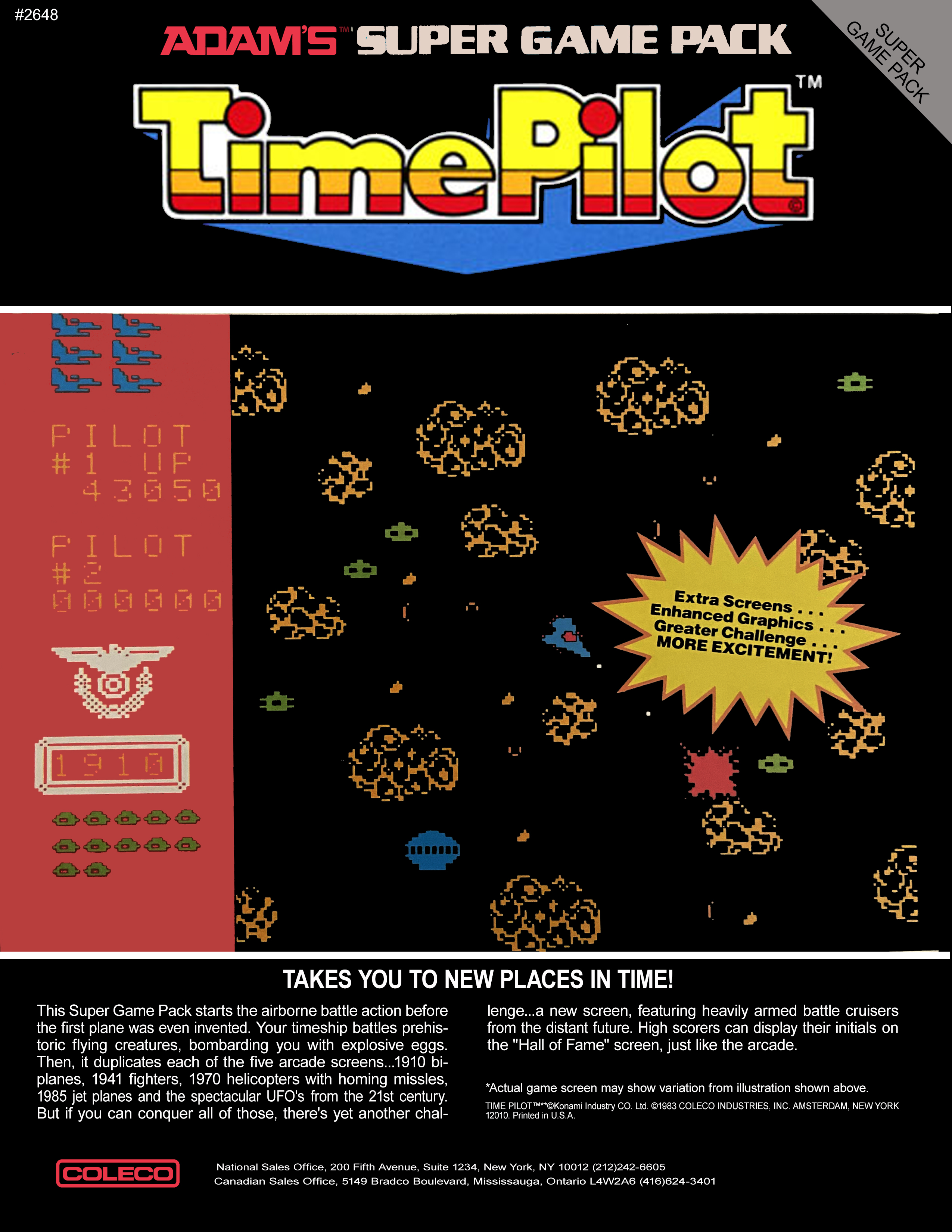 ColecoVision ADAM Graphics & Artwork Collection | Posters & Promotional Art